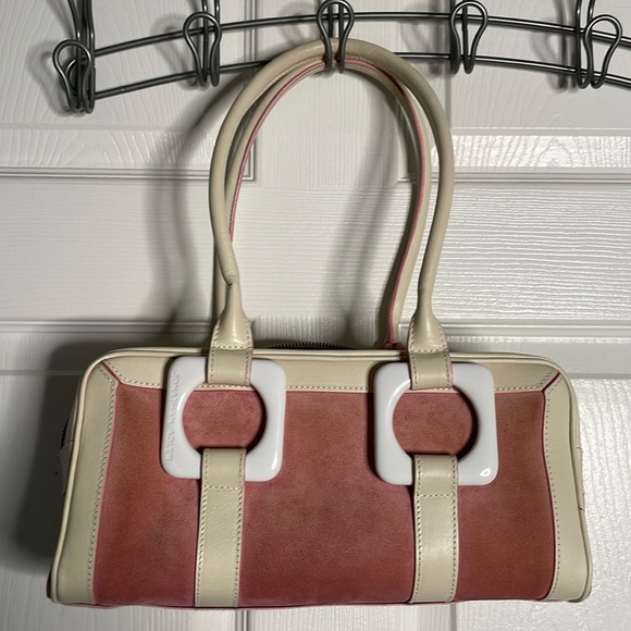 Jonathan Adler | Bags | Jonathan Adler Suede Leather Shoulder Handbag ...